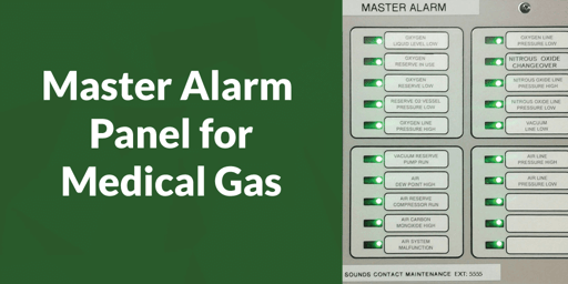 Master Alarm Panel for Medical Gas (Updated)